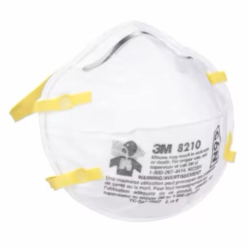 3M Canada 8210 N95 Respirator for Construction Grinding Sanding 7100132742