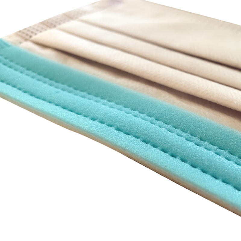 Purple Face Mask Surgical Mask Anti-Fog 3-ply Level 3 - Made in Canada