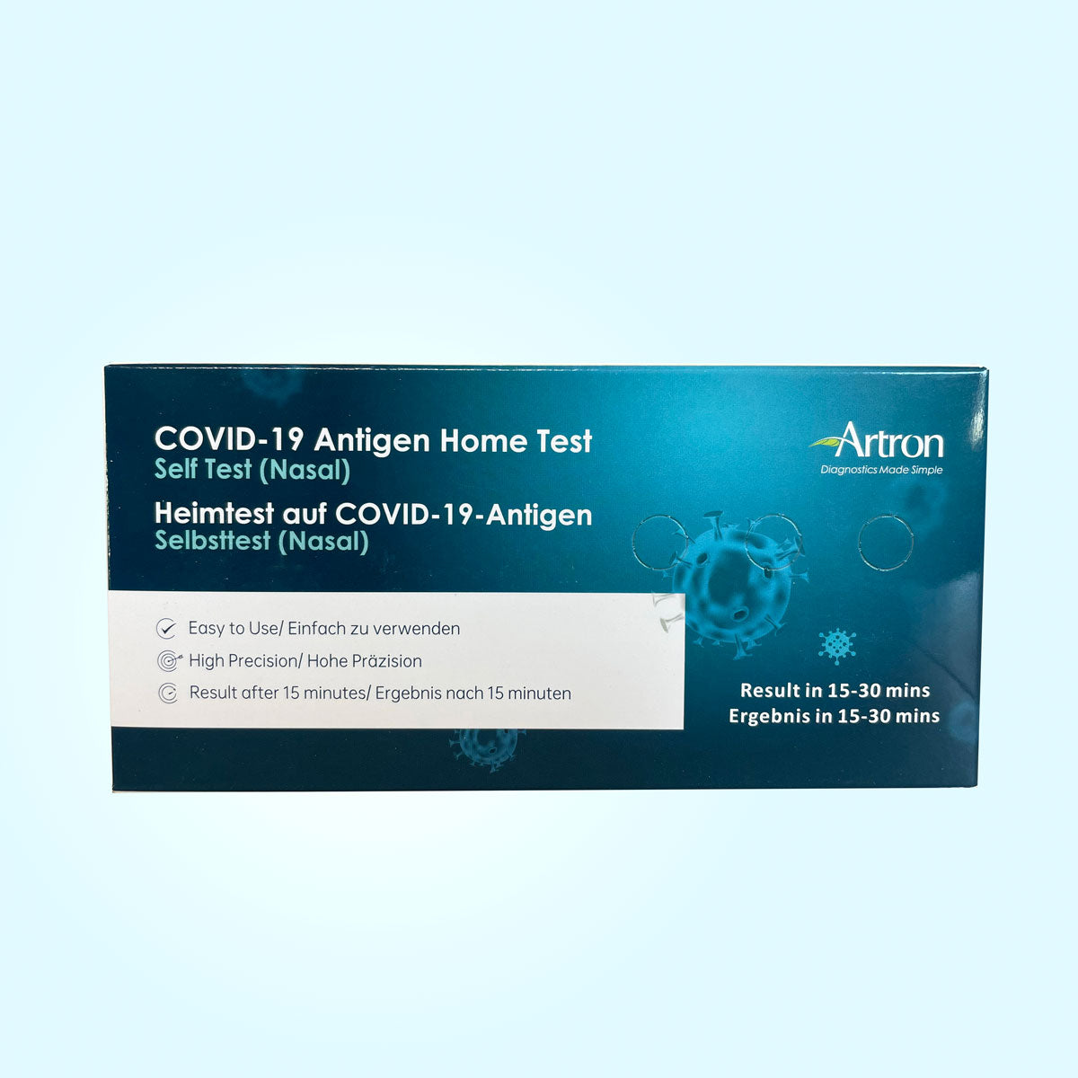 Artron COVID-19 Home & Pro Rapid Antigen Test (5 pcs) Made in Canada ...