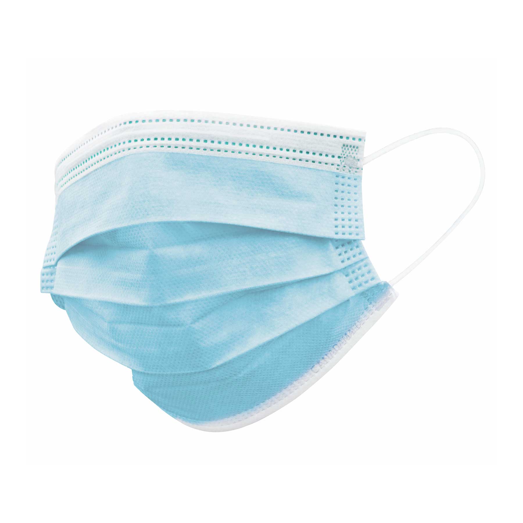 Blue Face Mask Surgical Mask Anti-Fog 3-ply Level 3 - Made in Canada