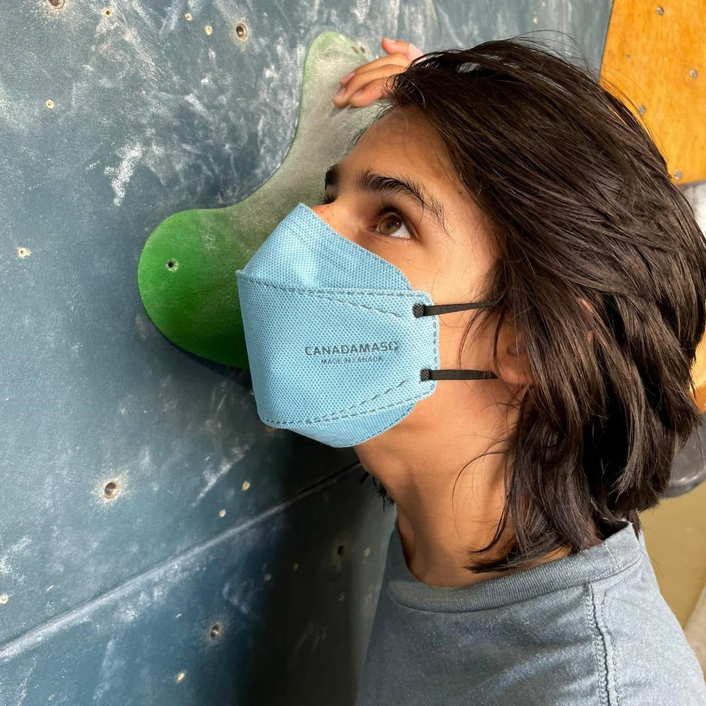 Canada Masq CA-N95 Adult Small Blue Respirator Mask - Made in Canada