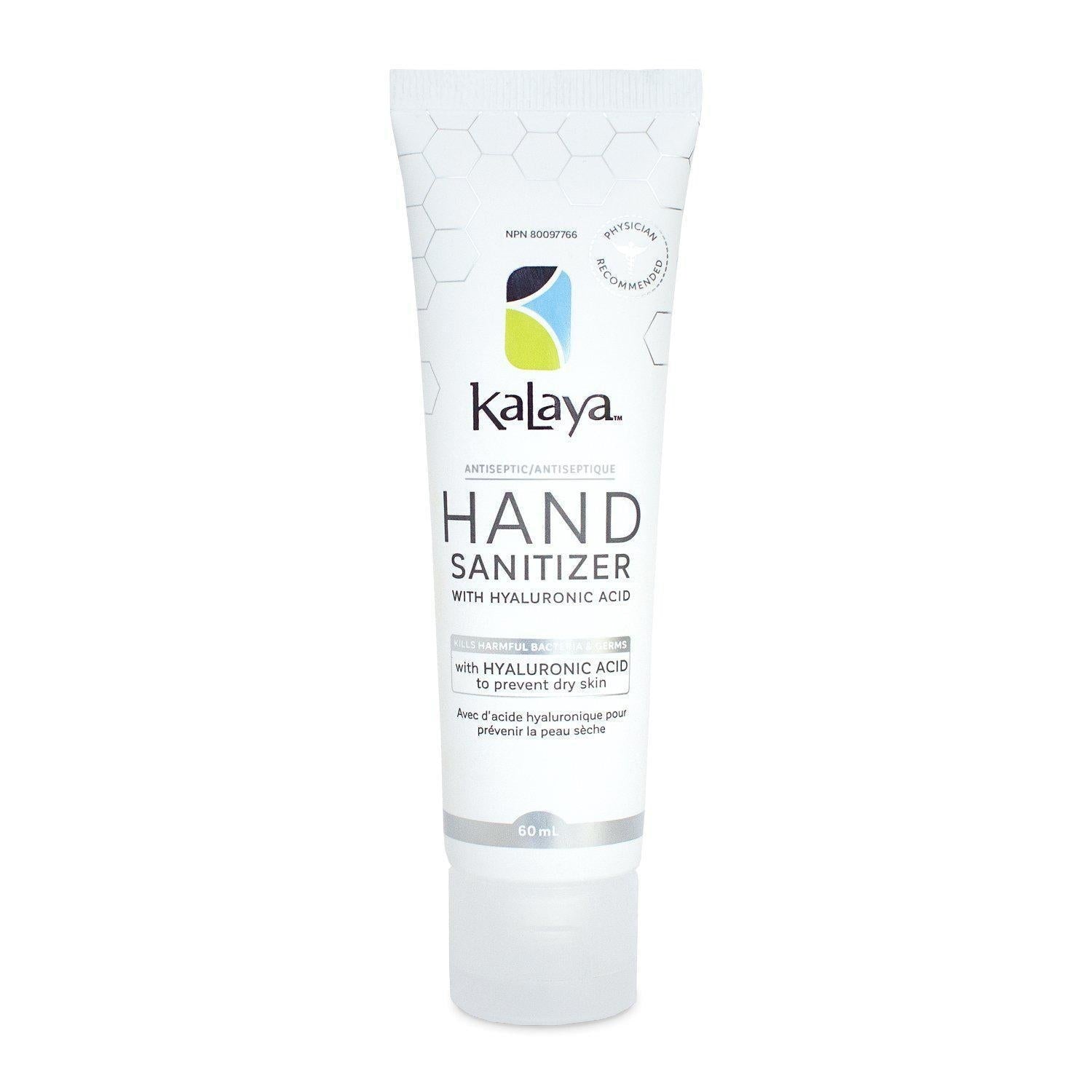 Kalaya Premium Hand Sanitizer with Hyaluronic Acid - Made in Canada